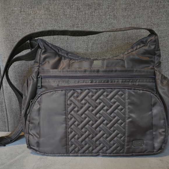 lug | Bags | Lug Gray Crossbody Bag | Poshmark